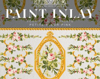 Iron Orchid Designs Melange Paint Inlay, Eight 12" X 16" Sheets, IOD ...