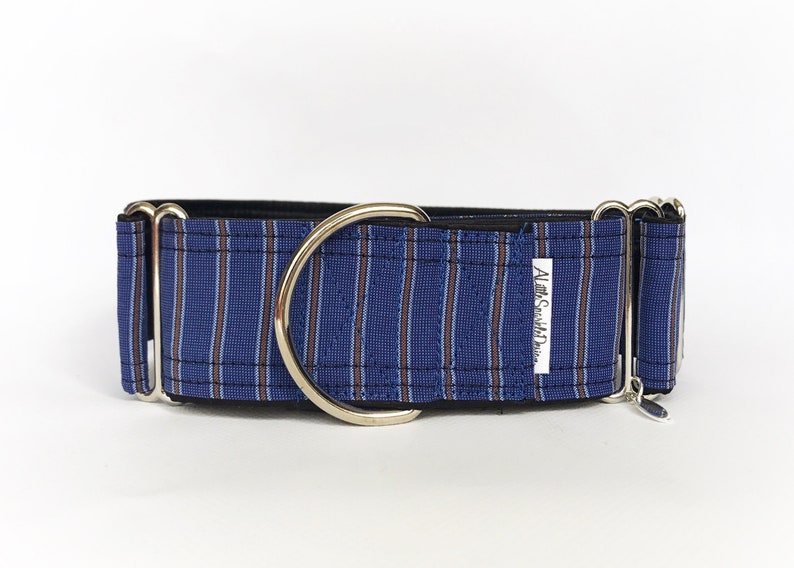 Thomas Collar dog Collar Greyhound Martingale Tartan Fine - Etsy