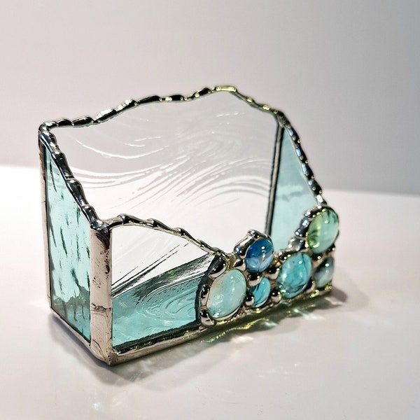 Glass Card Holder - Etsy