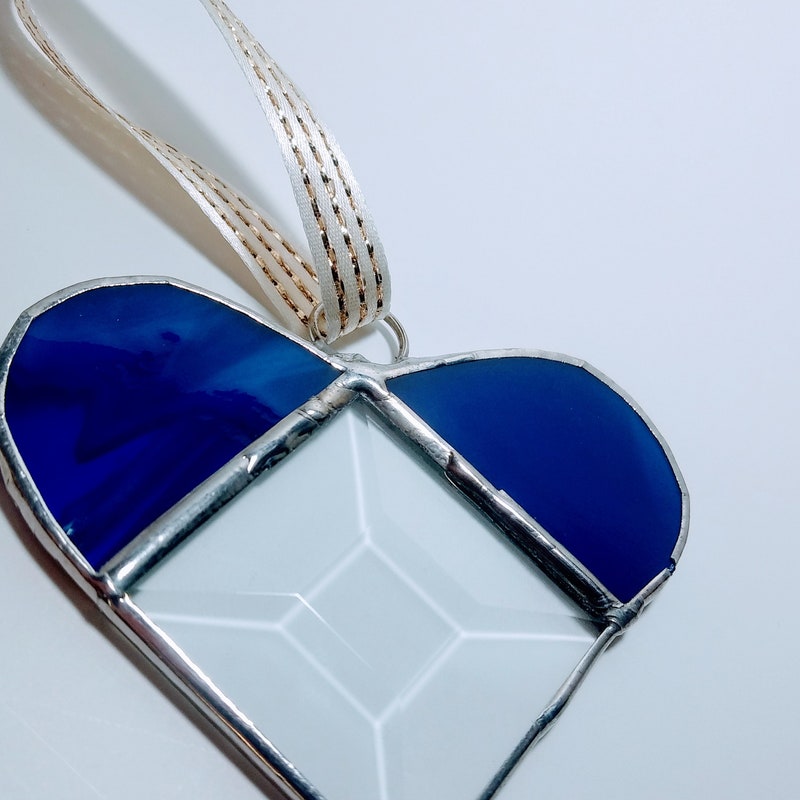 Beveled Glass Heart - Etsy