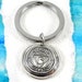 CIRCLE OF INTENTION Tiny Greek Key Silver Charm - Etsy