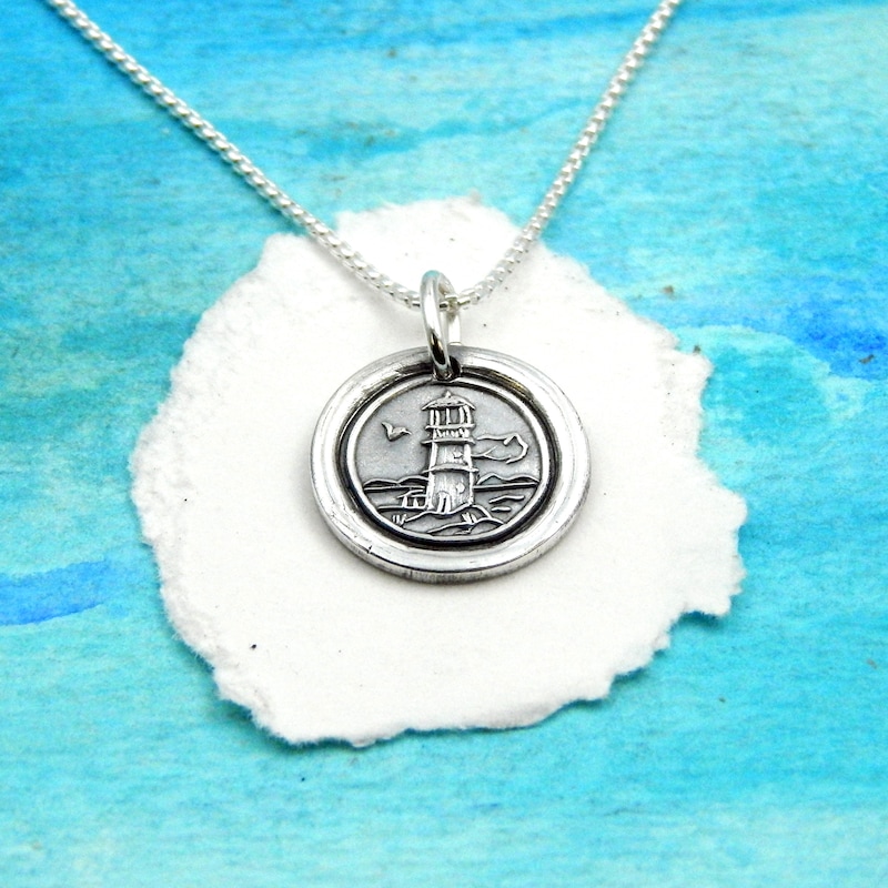 Lighthouse Charm - Etsy