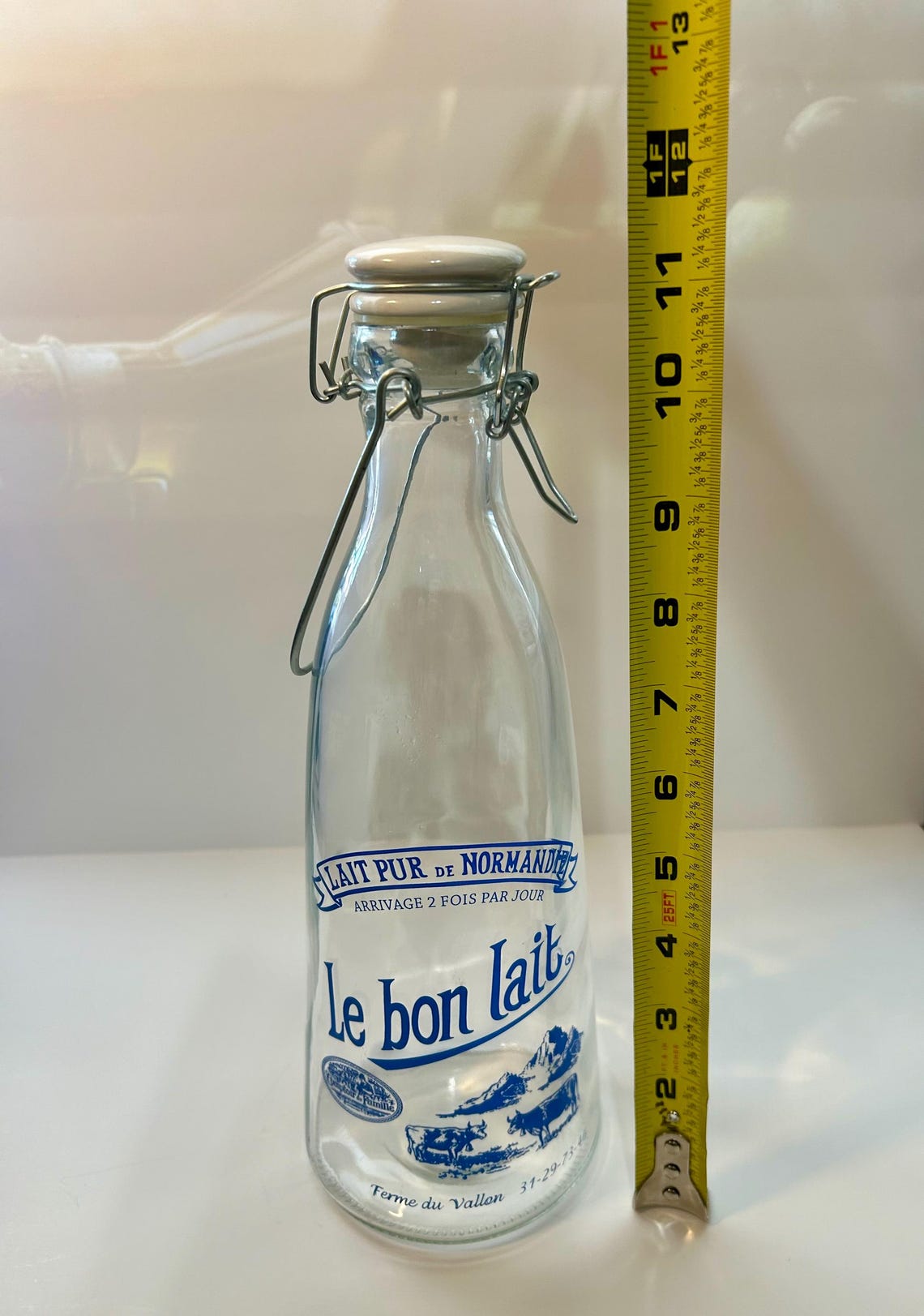Le Bon Lait Vintage Milk Bottle - Etsy
