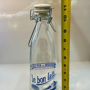 Le Bon Lait Vintage Milk Bottle - Etsy