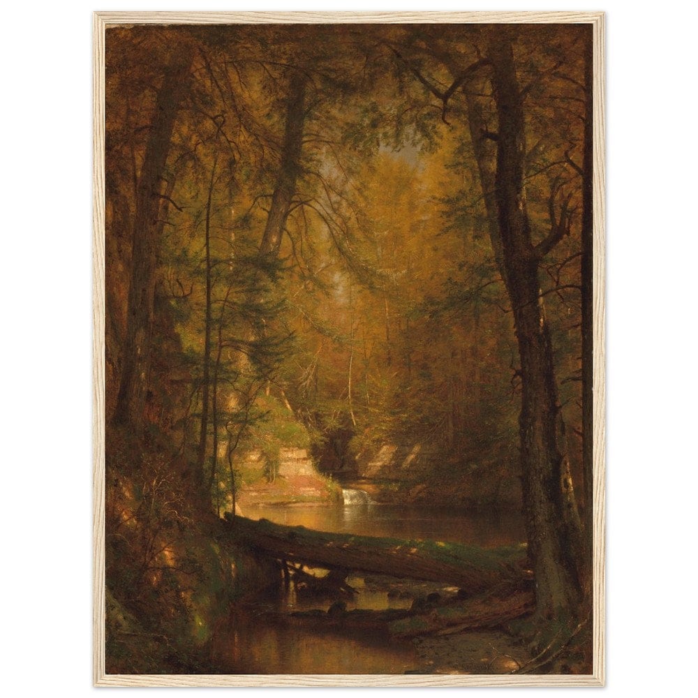 Autumn Fall Moody Victorian Wall Art Framed Print | Hudson Valley Wood ...