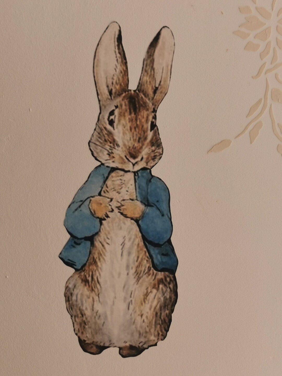 Beatrix Potter Peter Rabbit Fabric Wall Decal, Children's Bedroom ...