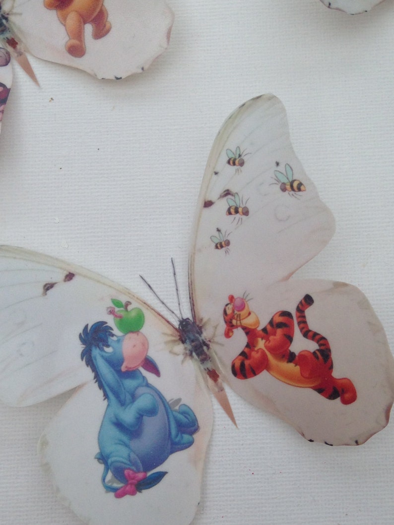 4 Winnie the Pooh Tigger Eeyore Piglet Roo & Bees 3D Wall - Etsy