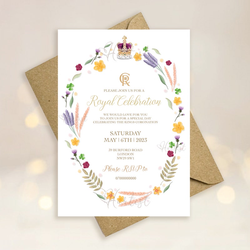 Royal Invitation - Etsy