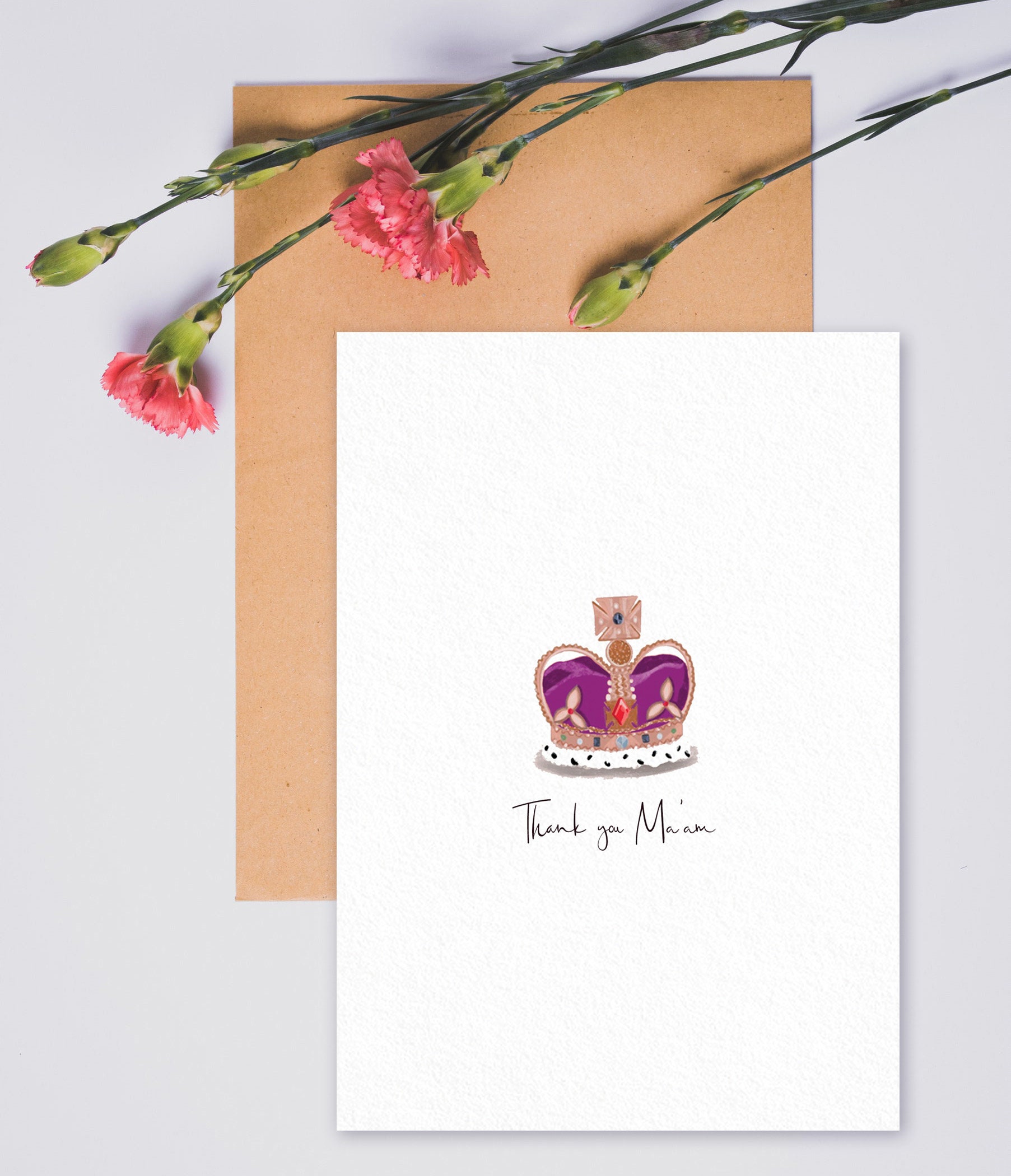 HM Queen Elizabeth / the Queens Crown / Greeting Card / Wall Art ...