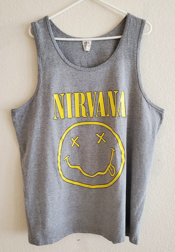 Nirvana Smiley Face Tank Top