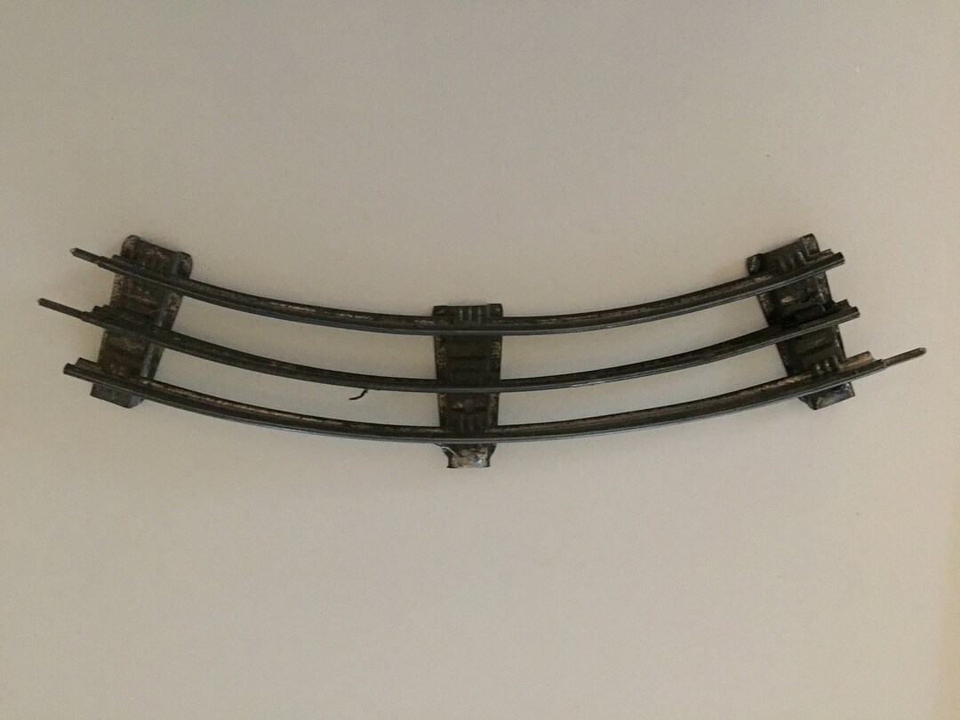 Marx Train Track 1930's 3 Tie Curved - Etsy