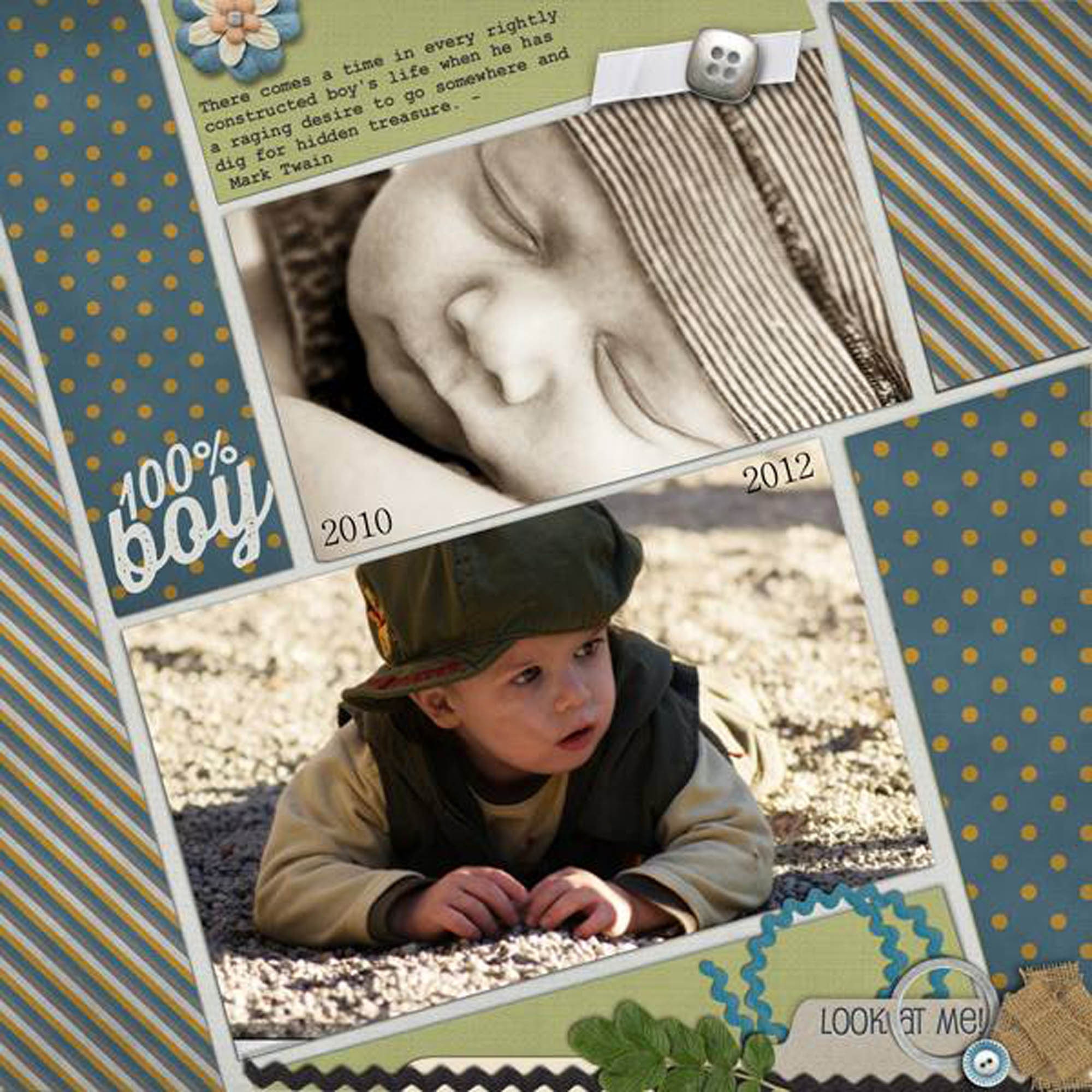 Papers | Digital Scrapbook | {boys Boys Boys} | 21 Papers | 12x12 ...