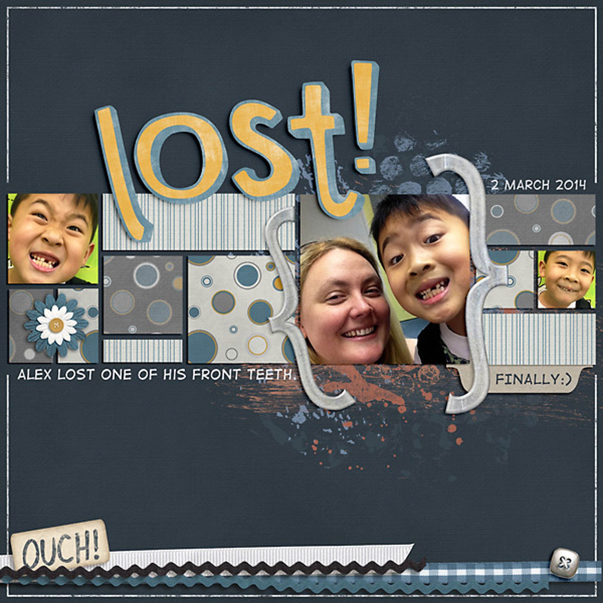 Digital Scrapbook Kit | {boys Boys Boys} | 50+ Elements | 20 Papers ...