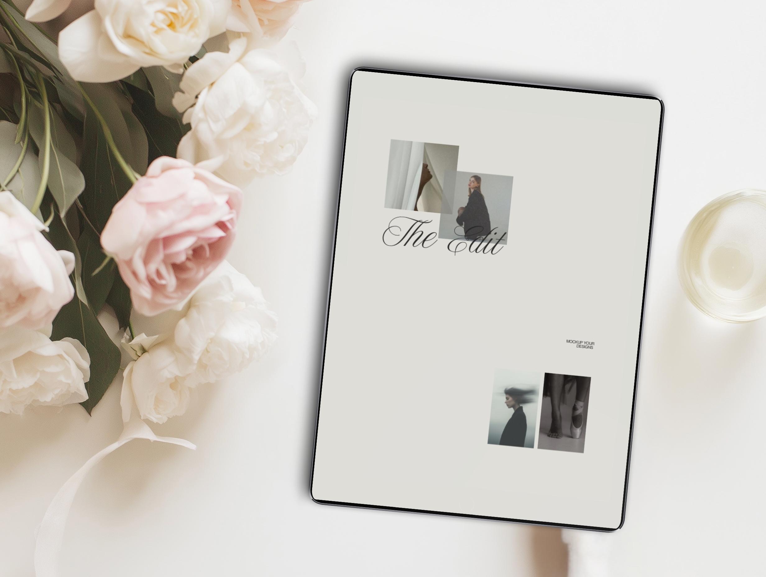 Flourish Website Mockup Photo Collection for Canva - Etsy