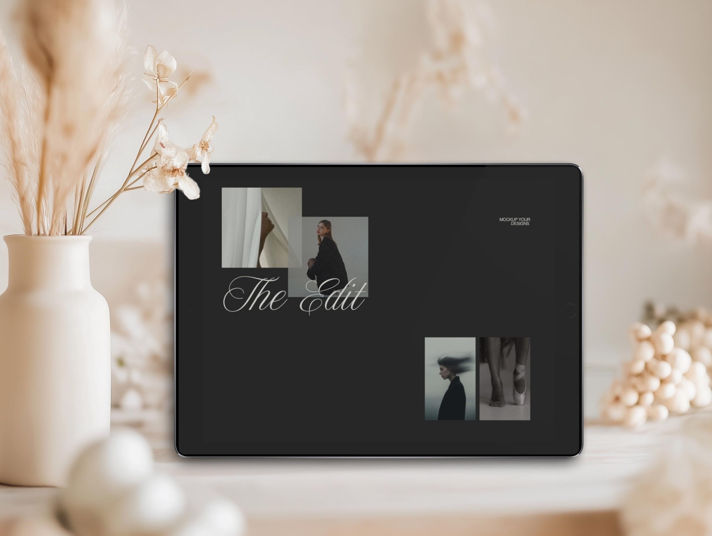 Flourish Website Mockup Photo Collection for Canva - Etsy