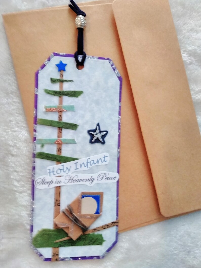 Baby Jesus Bookmark, Hand Made Book Marks, Jesus Bookmarks, Christmas ...