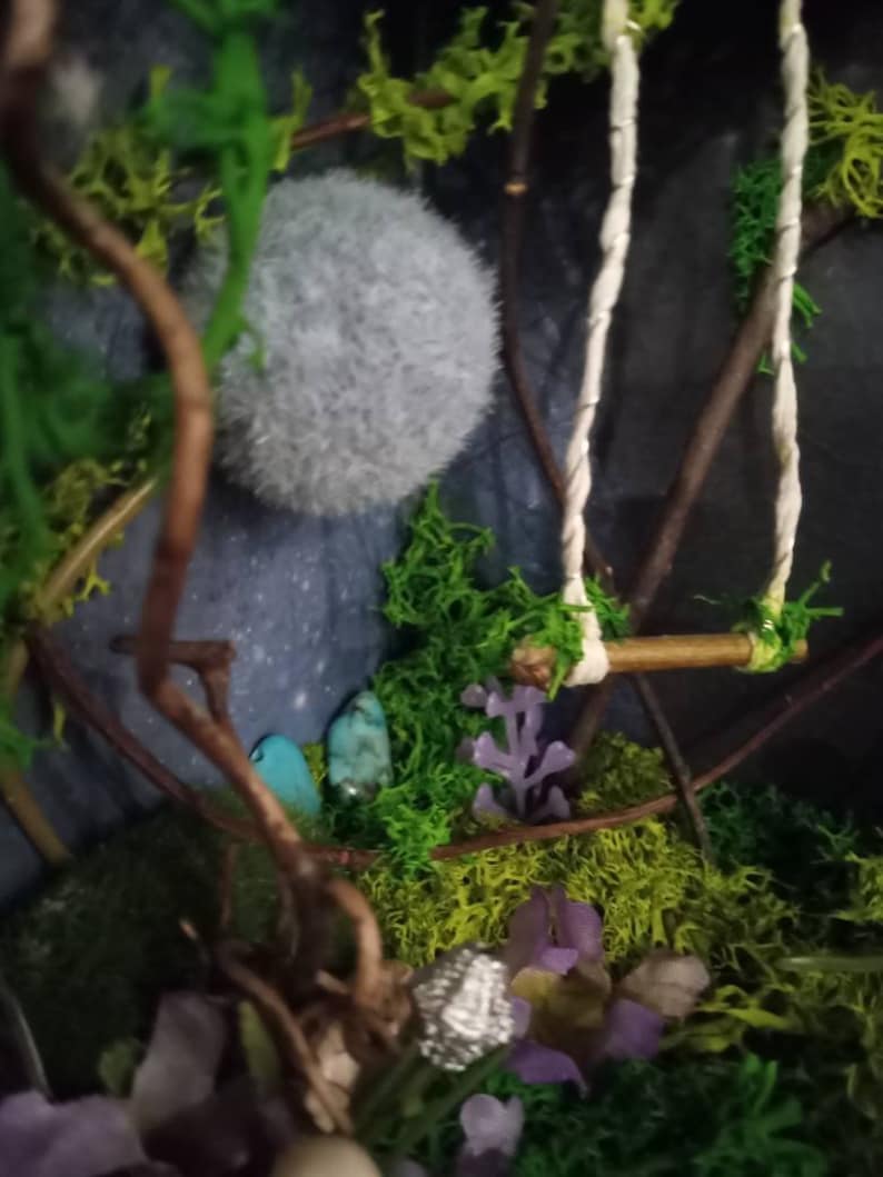 Magical Fairy Diorama Enchanted Forest Fairy Swing - Etsy
