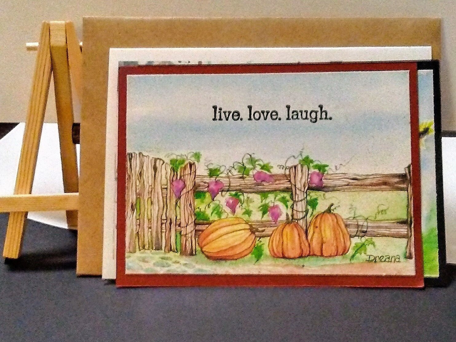 Autumn Note Cards Autumn Greeting Cards Fall Blank Note Cards - Etsy Norway