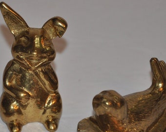 Solid Brass Animal Figurines - Etsy