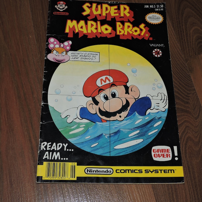 Mario Bros Comics - Etsy