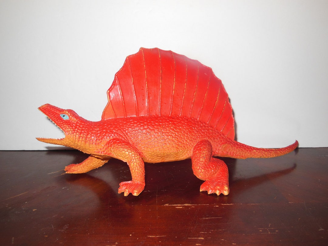 1986 Large Vintage Spinosaurus Rubber Dinosaur Toy - Etsy