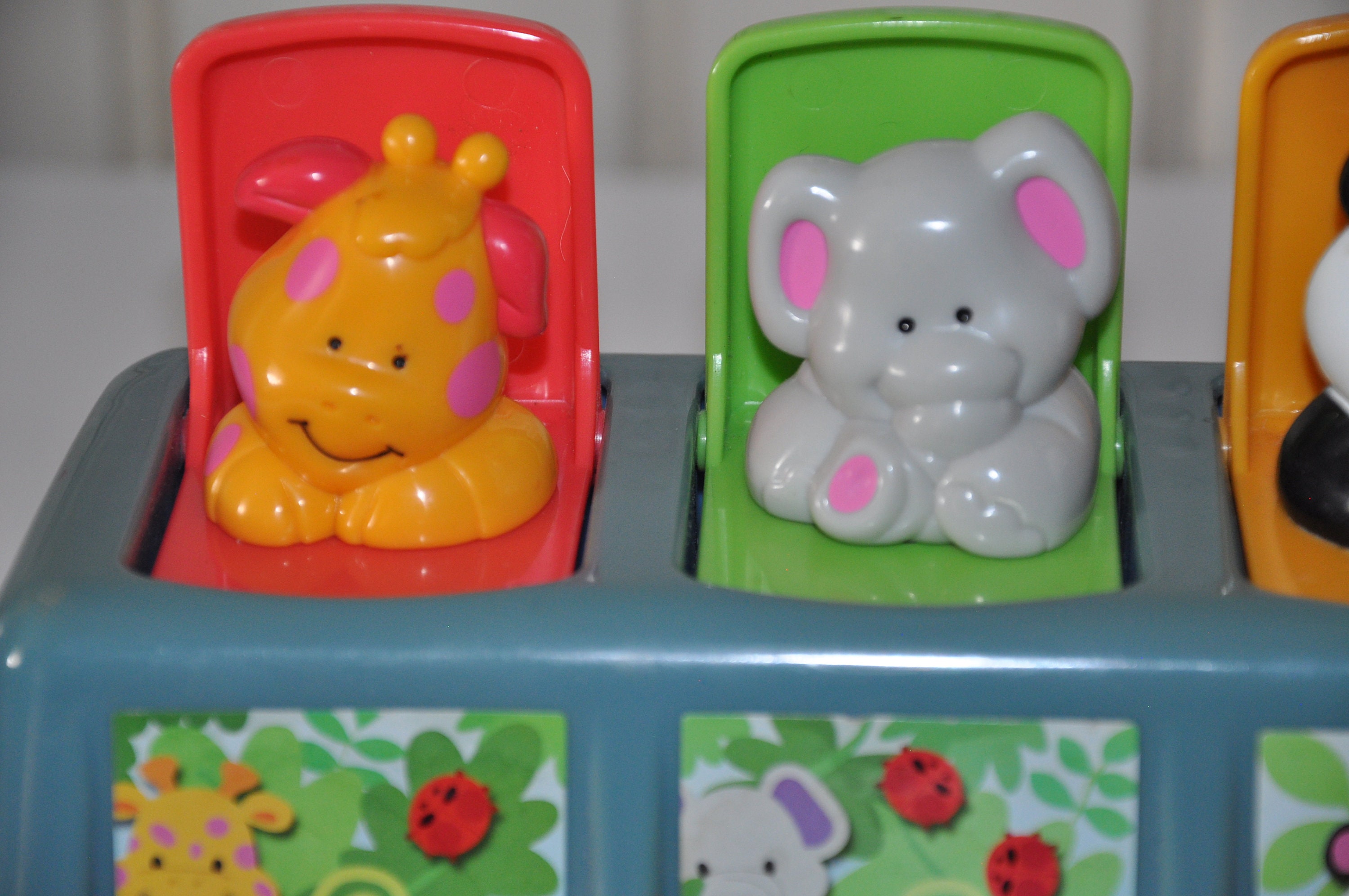 Playskool Busy Poppin' Pals Pop-Up Zoo Jungle Safari | Etsy