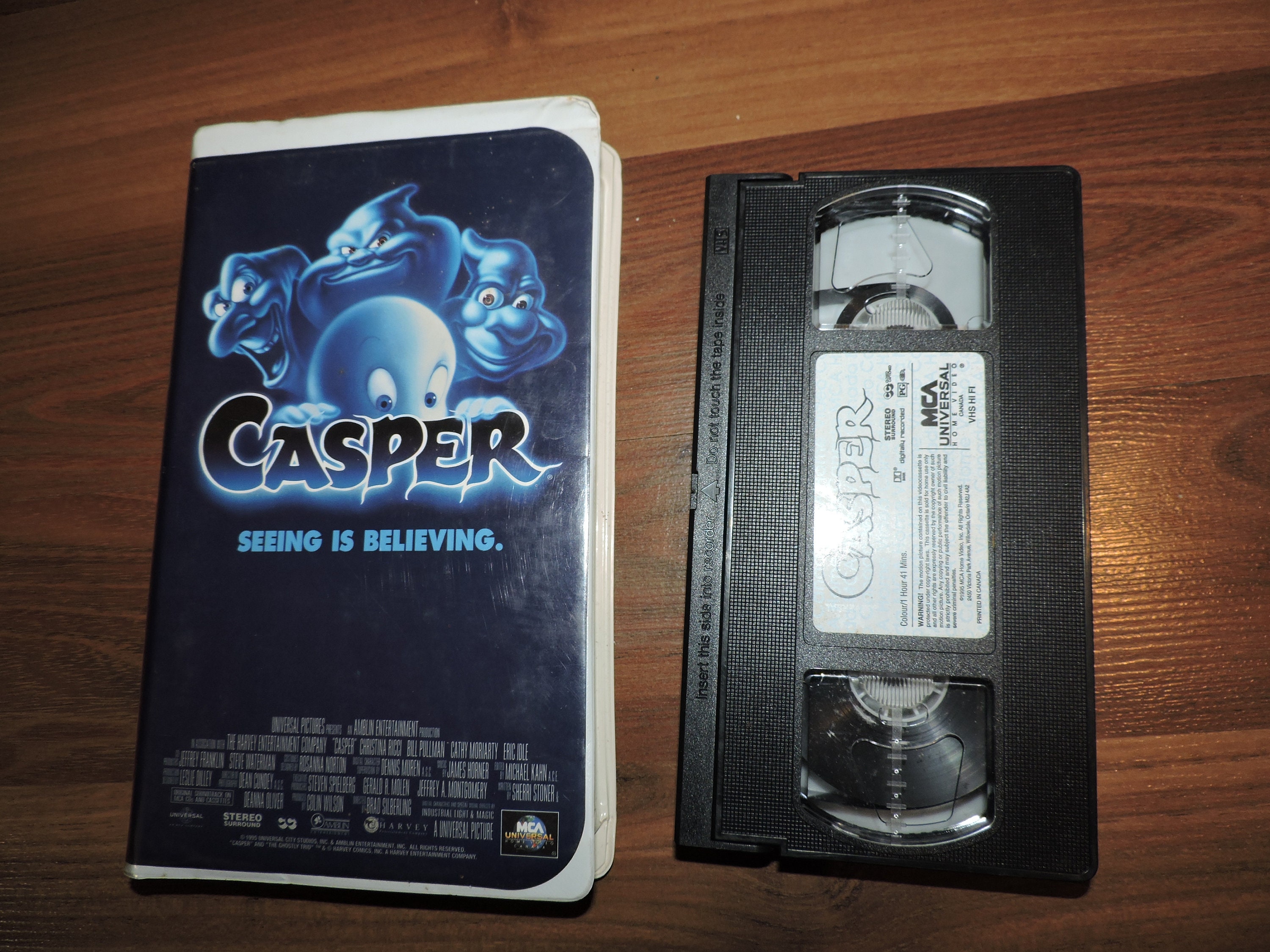 Casper Vhs 1995
