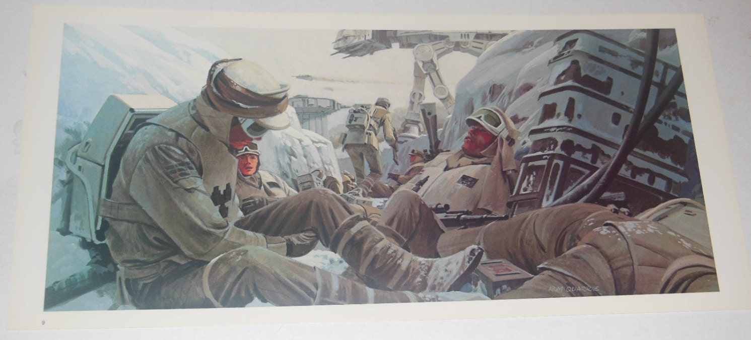 Hoth Battle Rebel Trenches 1980 Original Vintage Star Wars - Etsy