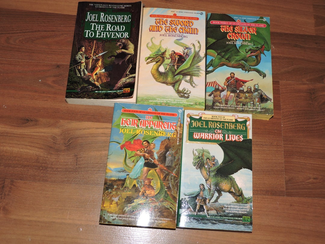 Joel Rosenberg Guardians of the Flamebooks #2-6 Fantasy Paperback Books ...
