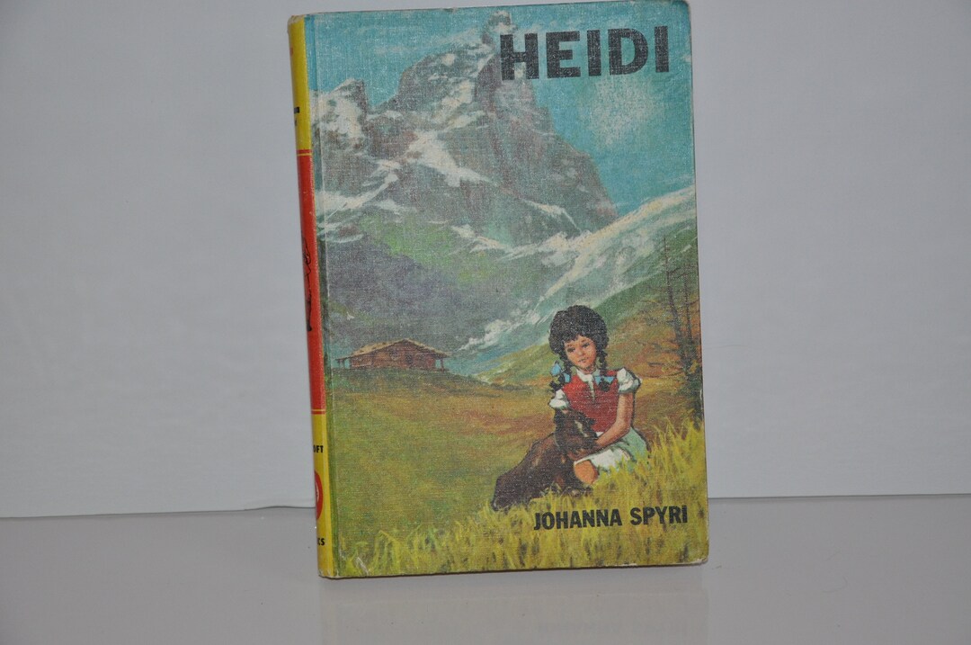 Vintage HEIDI by Johanna Spyri Fiction Hardcover Book - Etsy