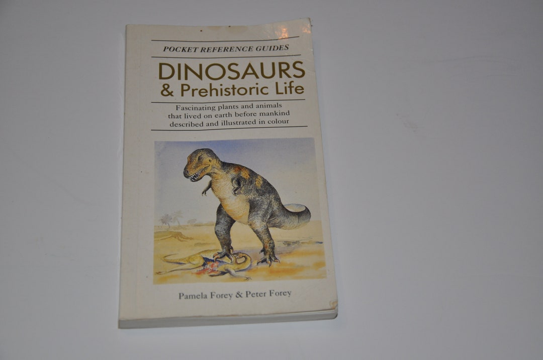 Pocket Guide Dinosaurs & Prehistoric Life Vintage Softcover Book - Etsy