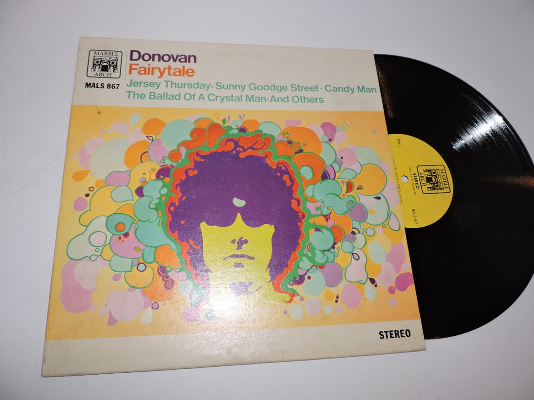 1969 Donovan - Fairytale - Folk Rock Music 12" Vintage Album Vinyl ...
