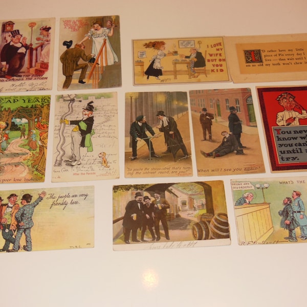 Comic Postcards - Etsy