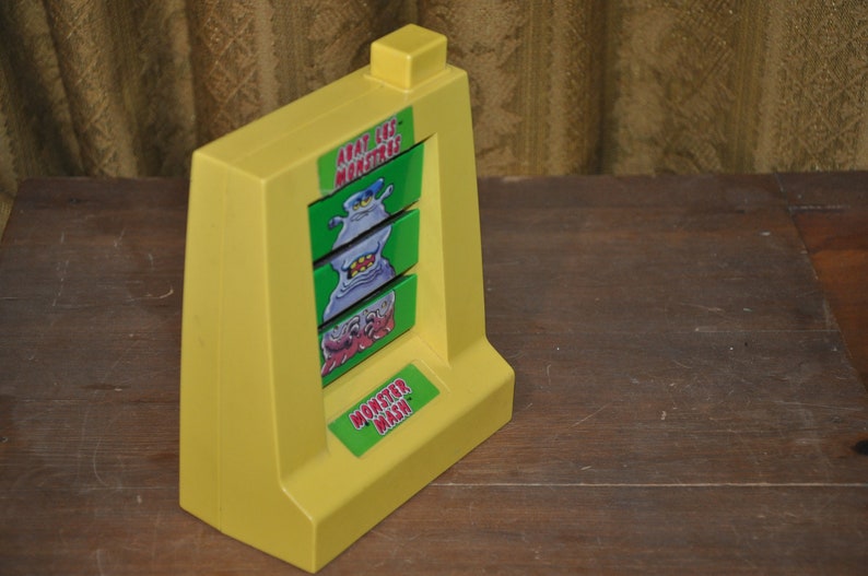 Monster Mash Vintage Game Piece Part Monster Making Machine - Etsy