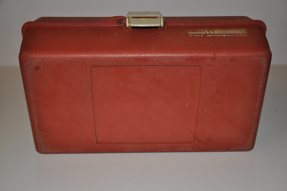 Old Pal Woodstream 1040 Vintage Tackle Box - Etsy