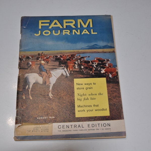 Farm Journal - Etsy