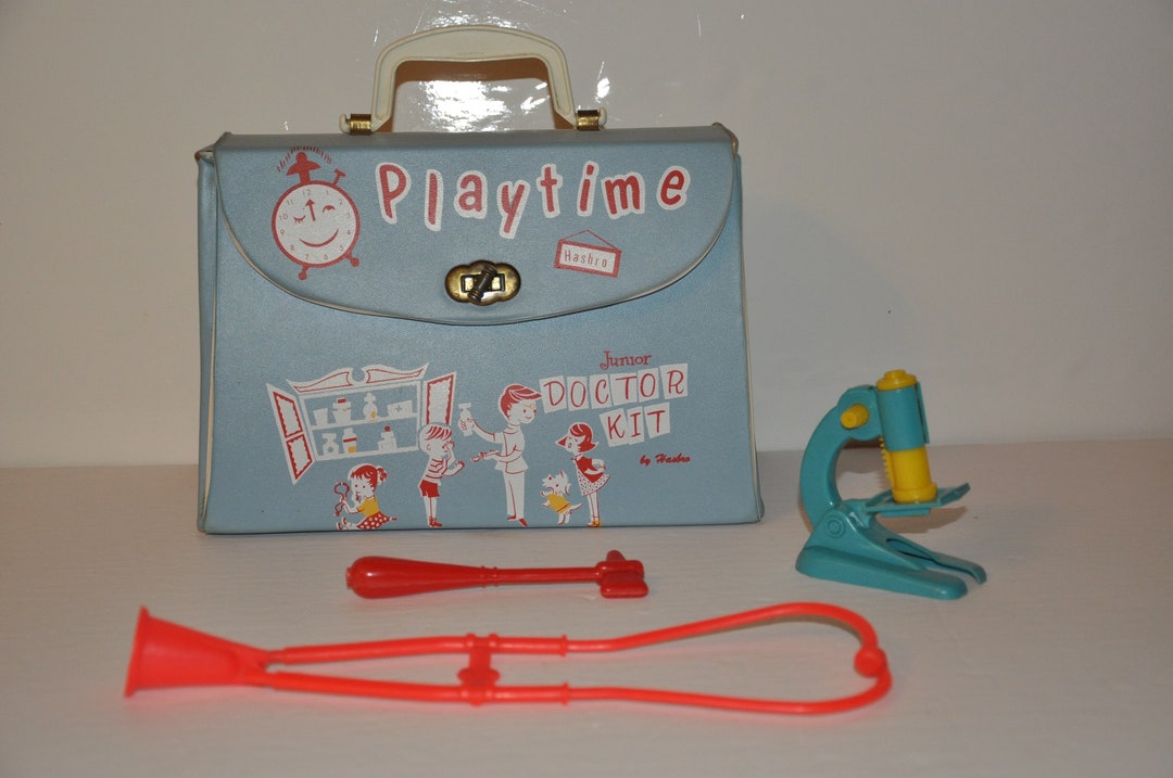 Rare Playtime Junior Doctor Kit Vintage Hasbro Toy - Etsy
