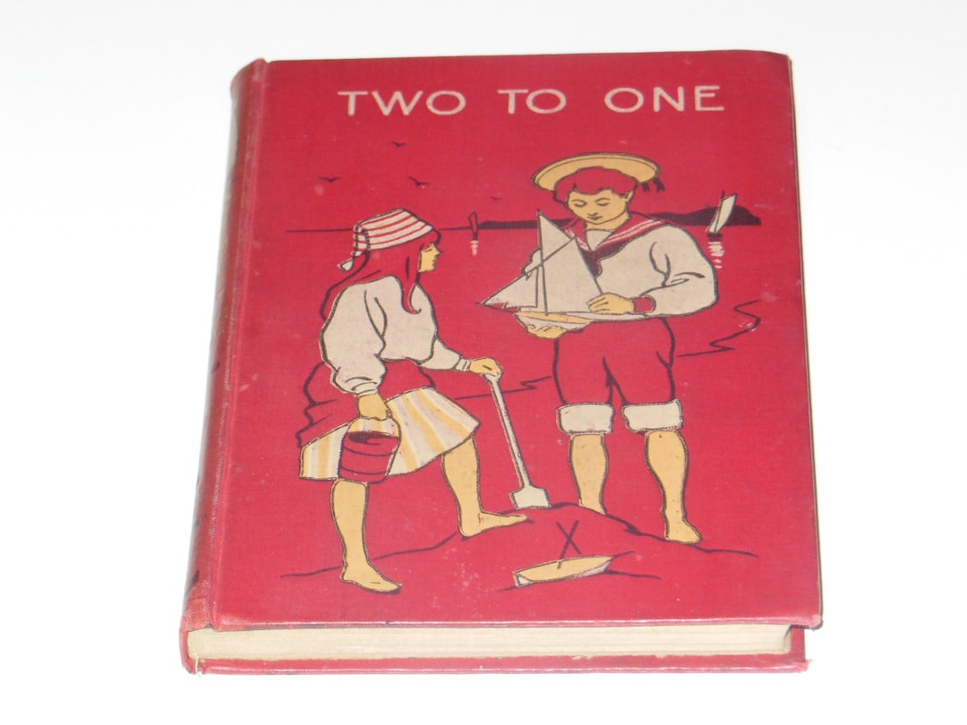 Rare Antique Two to One Vintage Hardcover Children's Story Book - Etsy