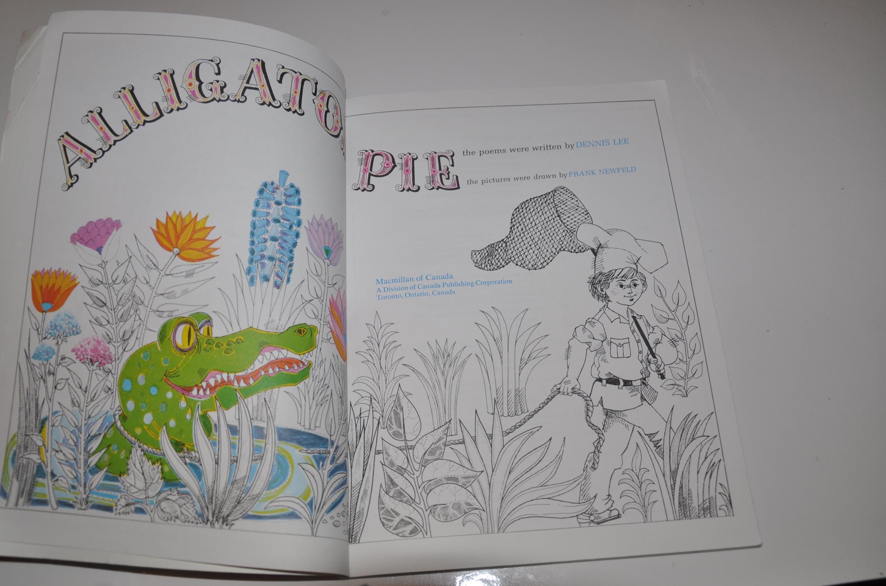 Alligator Pie Vintage Softcover Children's Poetry Book - Etsy