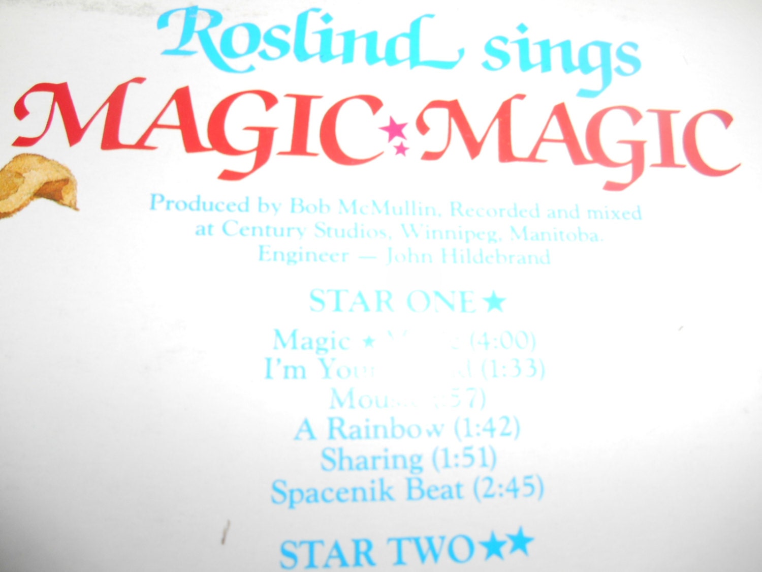 Roslind Sings Magic Magic Sing-along Songs From Another World - Etsy UK