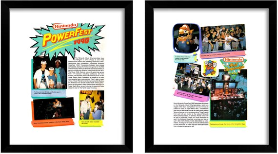 Nintendo Powerfest 1990 4 Page NES Nintendo Vintage Video Game | Etsy