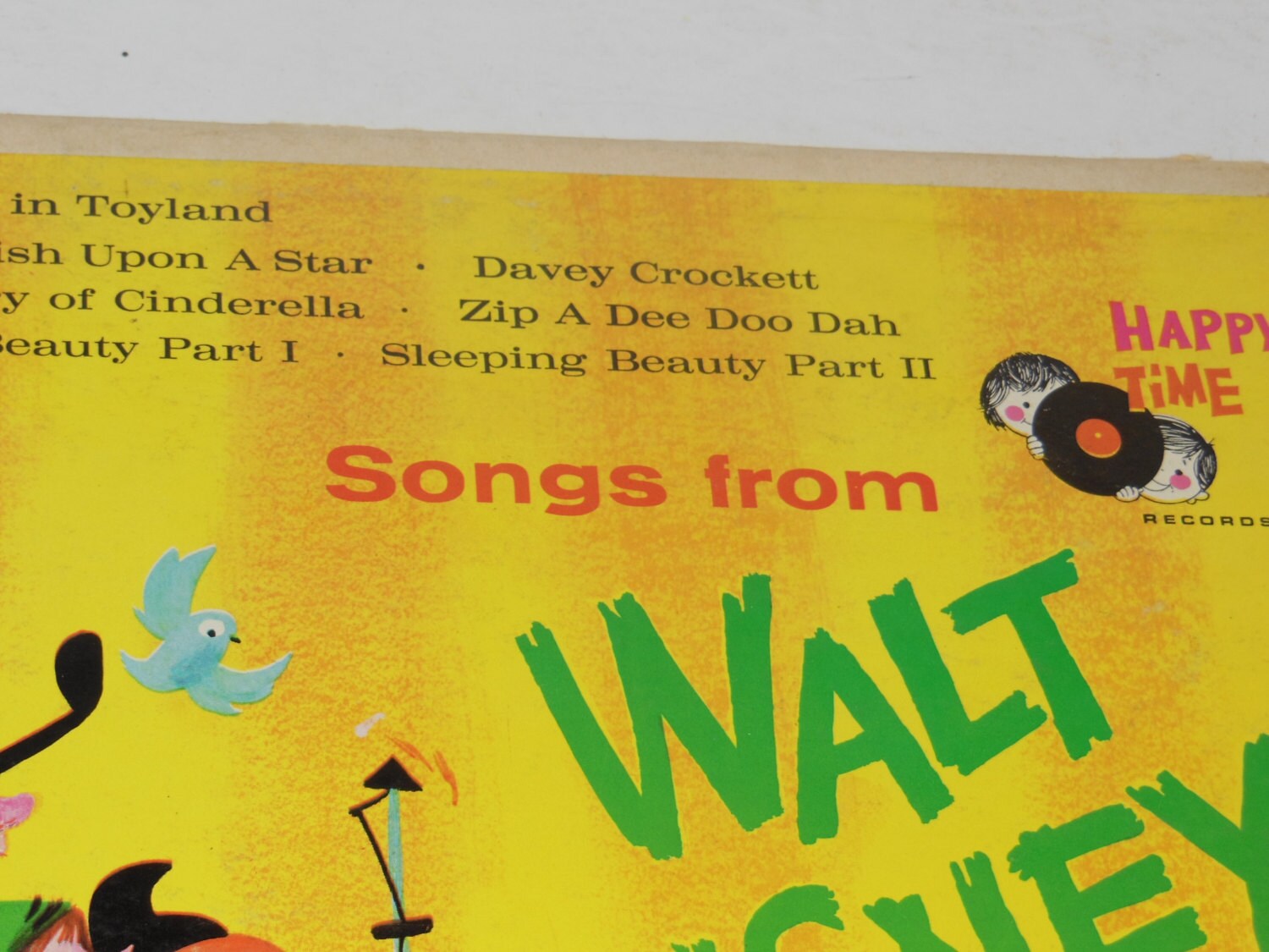12 Songs From WALT DISNEY and Others Happy Time Records - Etsy Canada