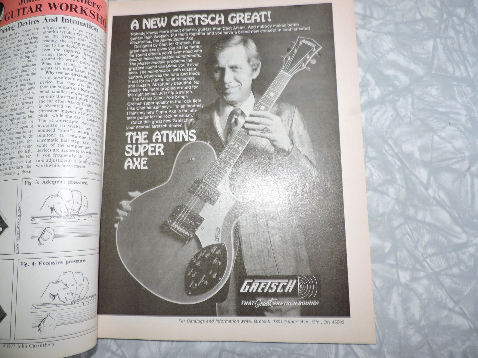 Charlie Daniels and Tom Crain Cover March 1977 GUITAR PLAYER Magazine ...