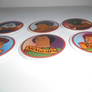 1978 El Señor de los Anillos Botones Pinback Ralph Bakshi El Hobbit ...