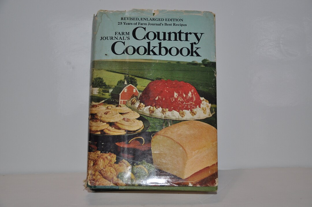 Farm Journal's Country Cookbook Vintage Hard Cover Recipe Cook Book ...