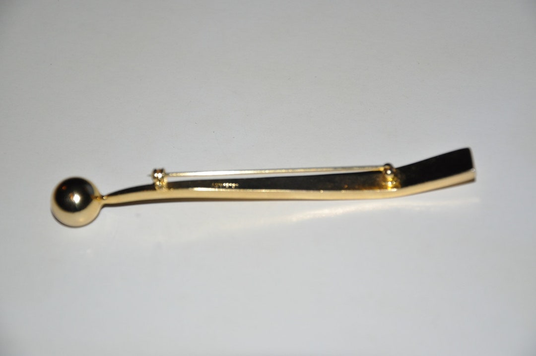 Vintage BROOCH Signed CELEBRITY Long Brooch or Scarf Pin - Etsy