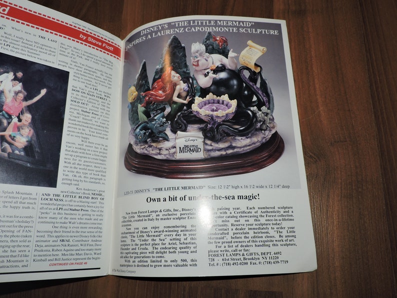 1992 Walt Disney Collectible Magazine Storyboard the Art of - Etsy