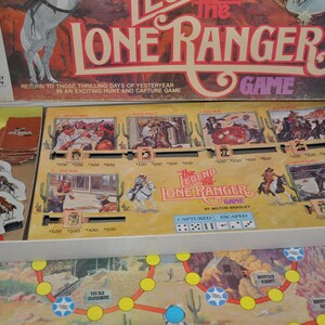 The Legend of the Lone Ranger Vintage Board Game in Original Box MB - Etsy