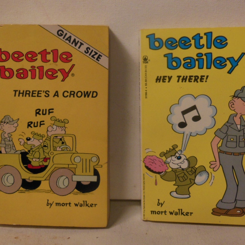 Beetle Bailey - Etsy
