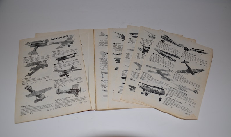 Plans Handbook 1: Aeromodelling 1972 Vintage Softcover Book - Etsy